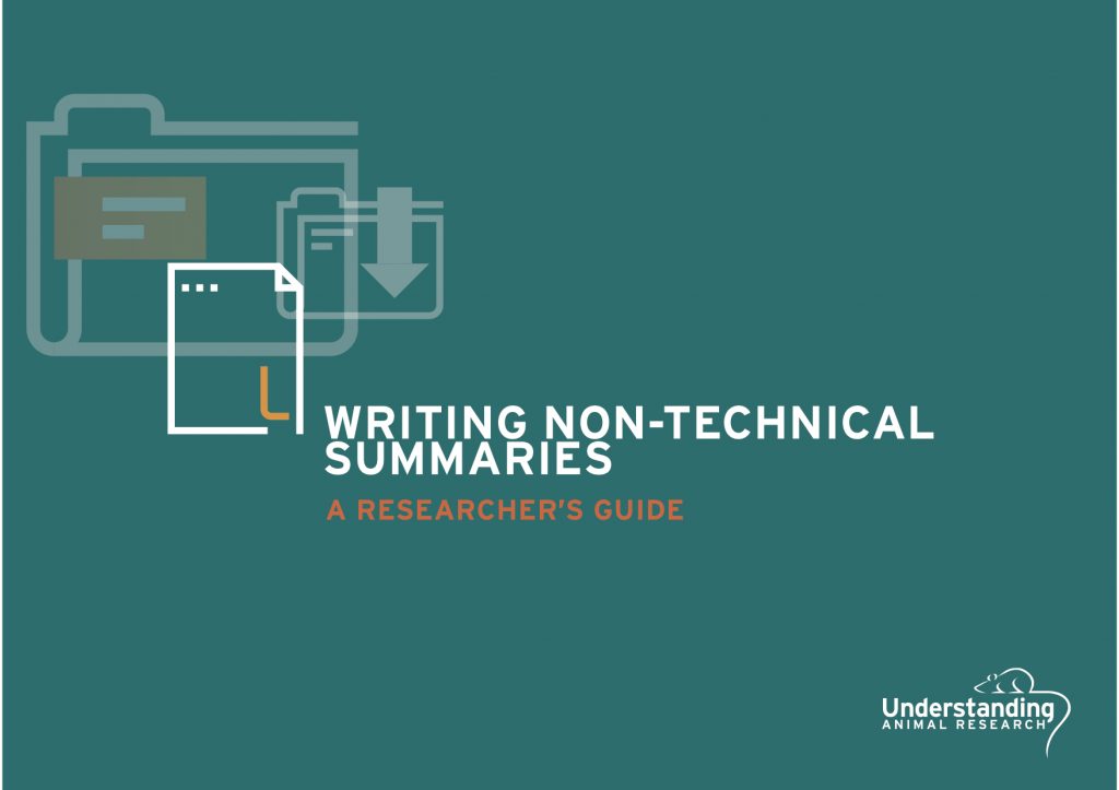 Guide to writing non-technical summaries | Concordat on Openness on ...